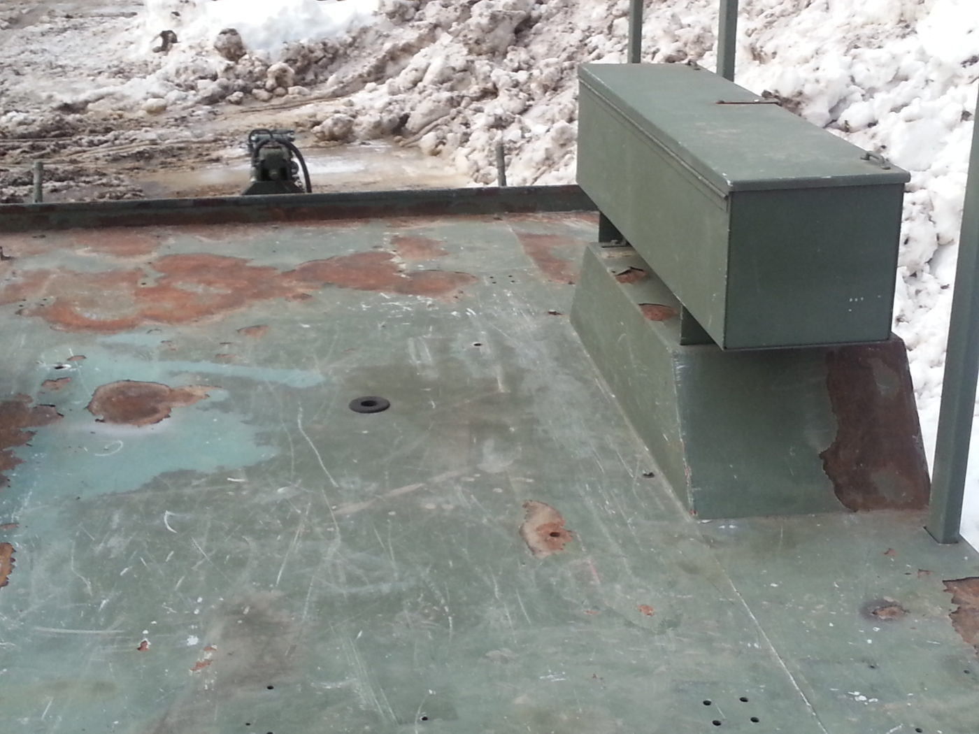 M116A2 Military Trailer for MEP002A and MEP003A with Ribs ⋆ Green ...