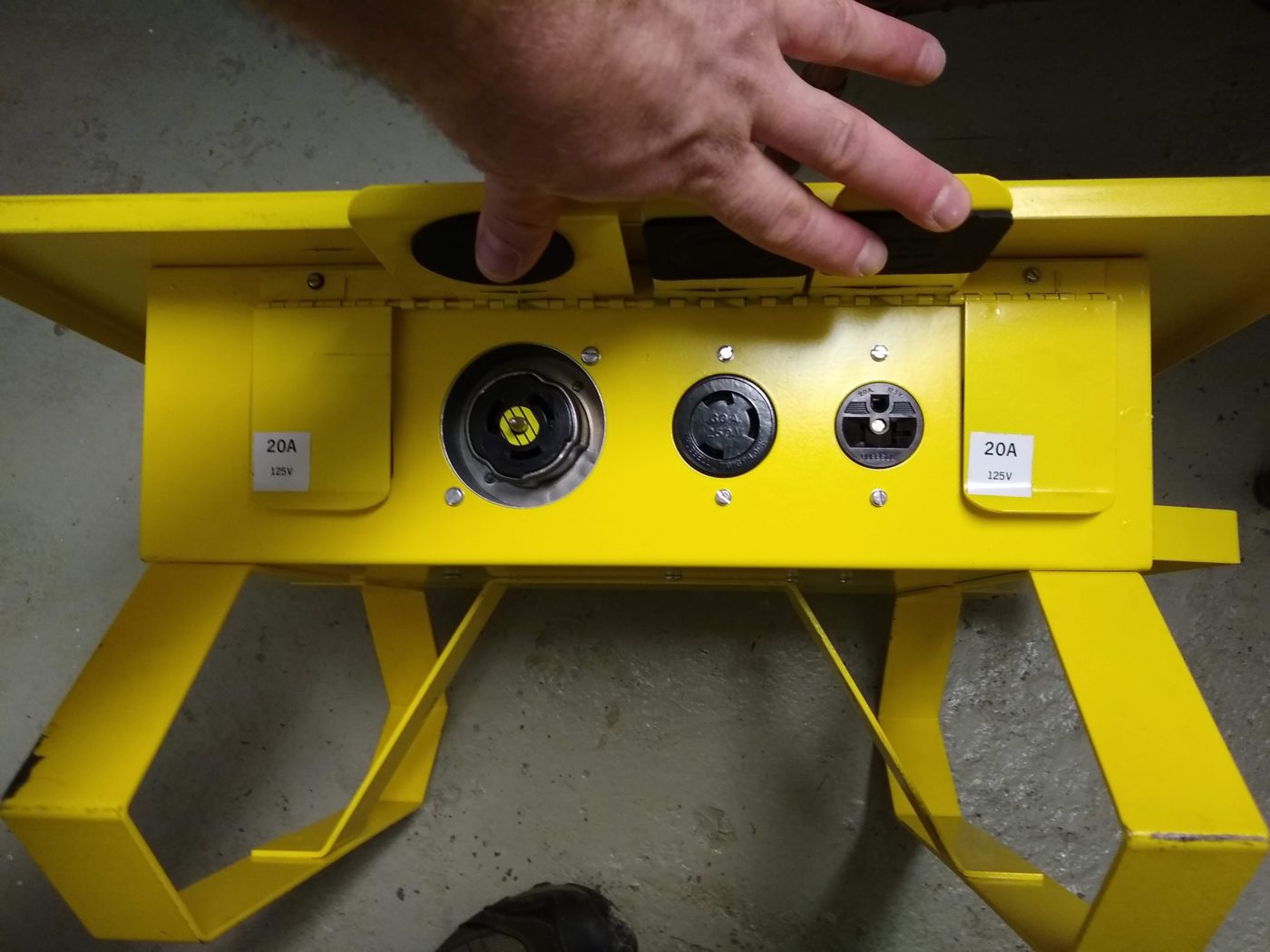 Hubbell SGFI-3PN GFI Distribution Boxes, NSN 6110-01-013-7639, 50 AMPS ...